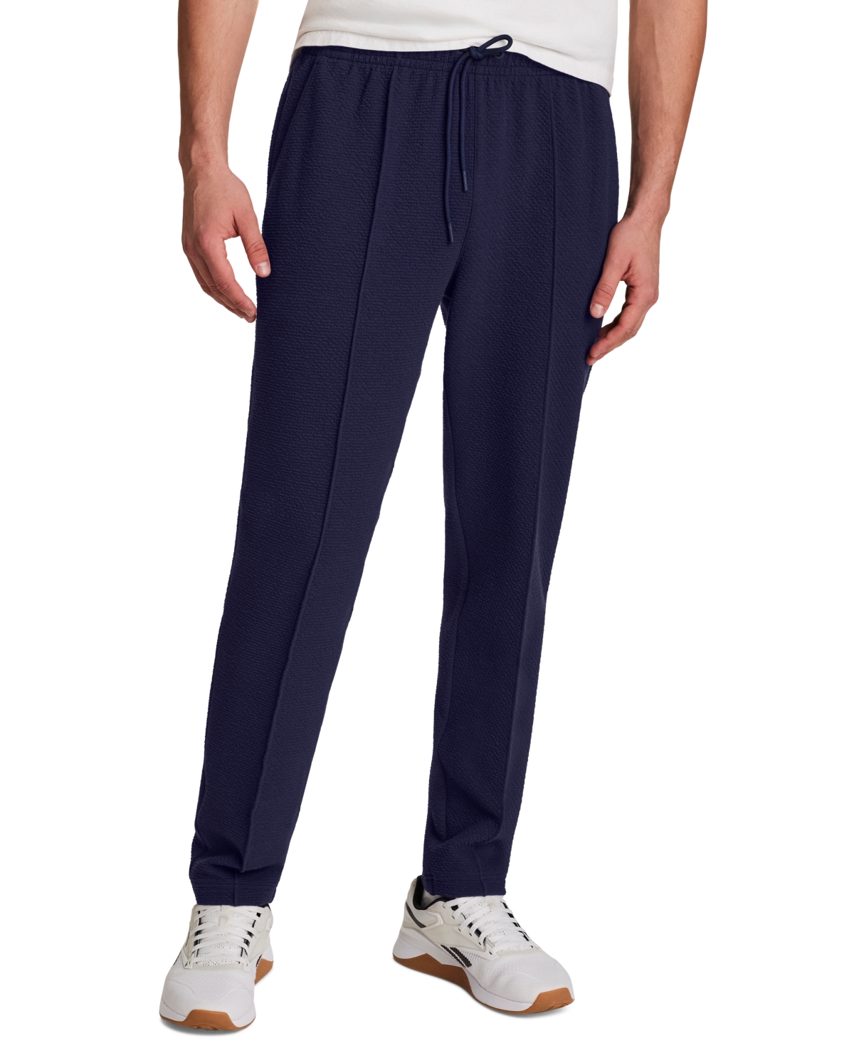Click here for Reebok Mens Regular-Fit Pintuck Track Pants - Vect... prices