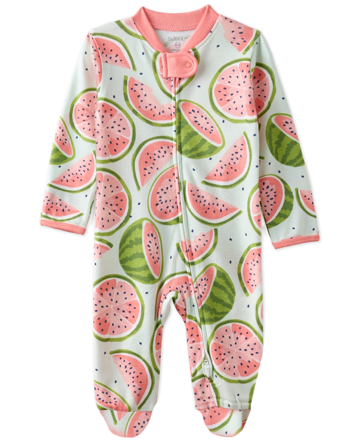 Click here for butterblu Baby Girls Scout 2-Way Zip Footed Sleep... prices