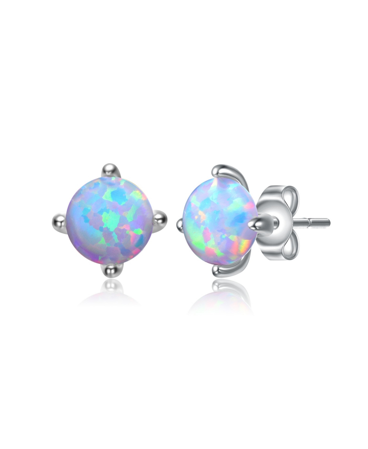 Click here for GigiGirl Sterling Silver Solitaire Stud Earrings -... prices