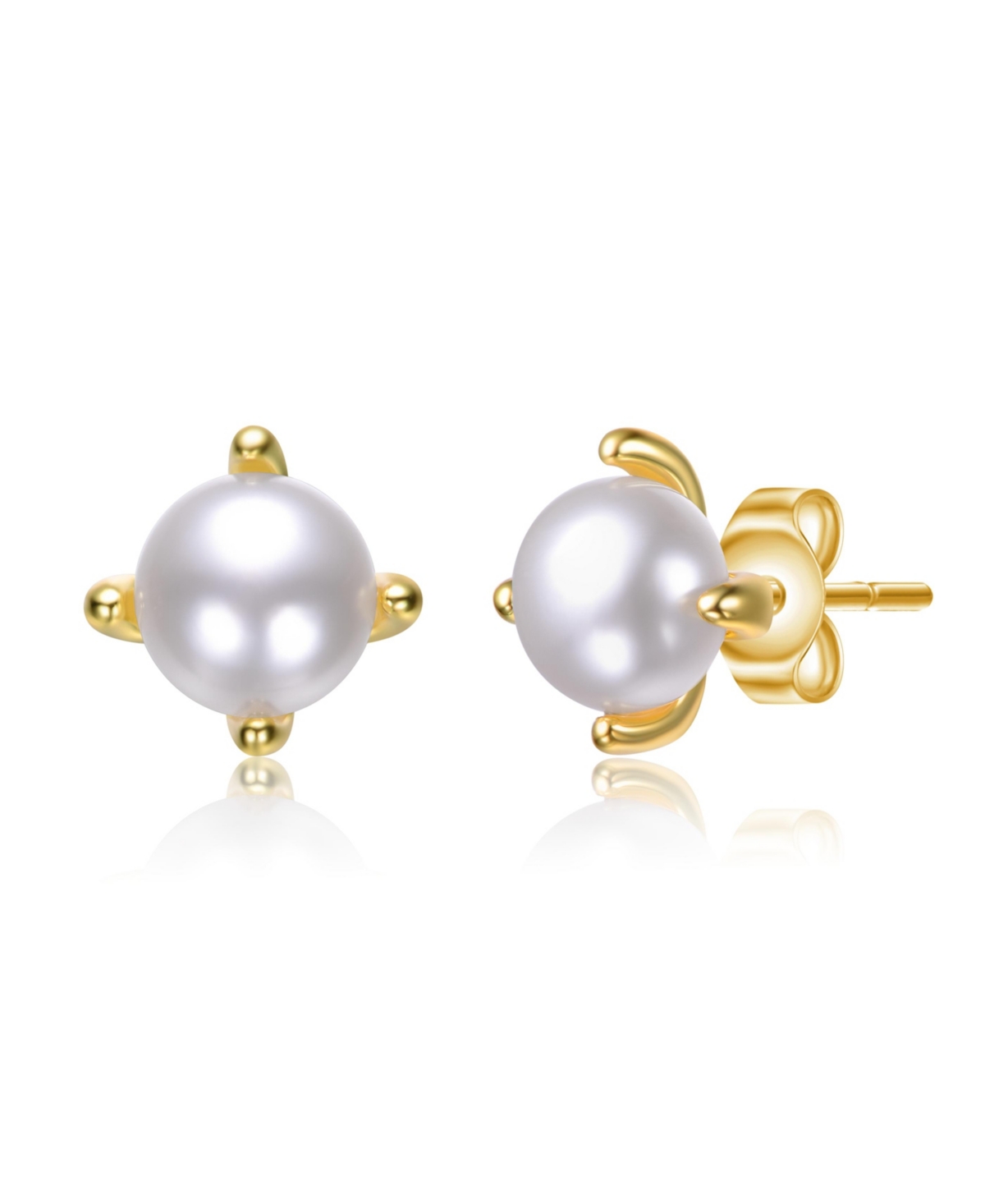 Click here for GigiGirl Sterling Silver Solitaire Stud Earrings -... prices