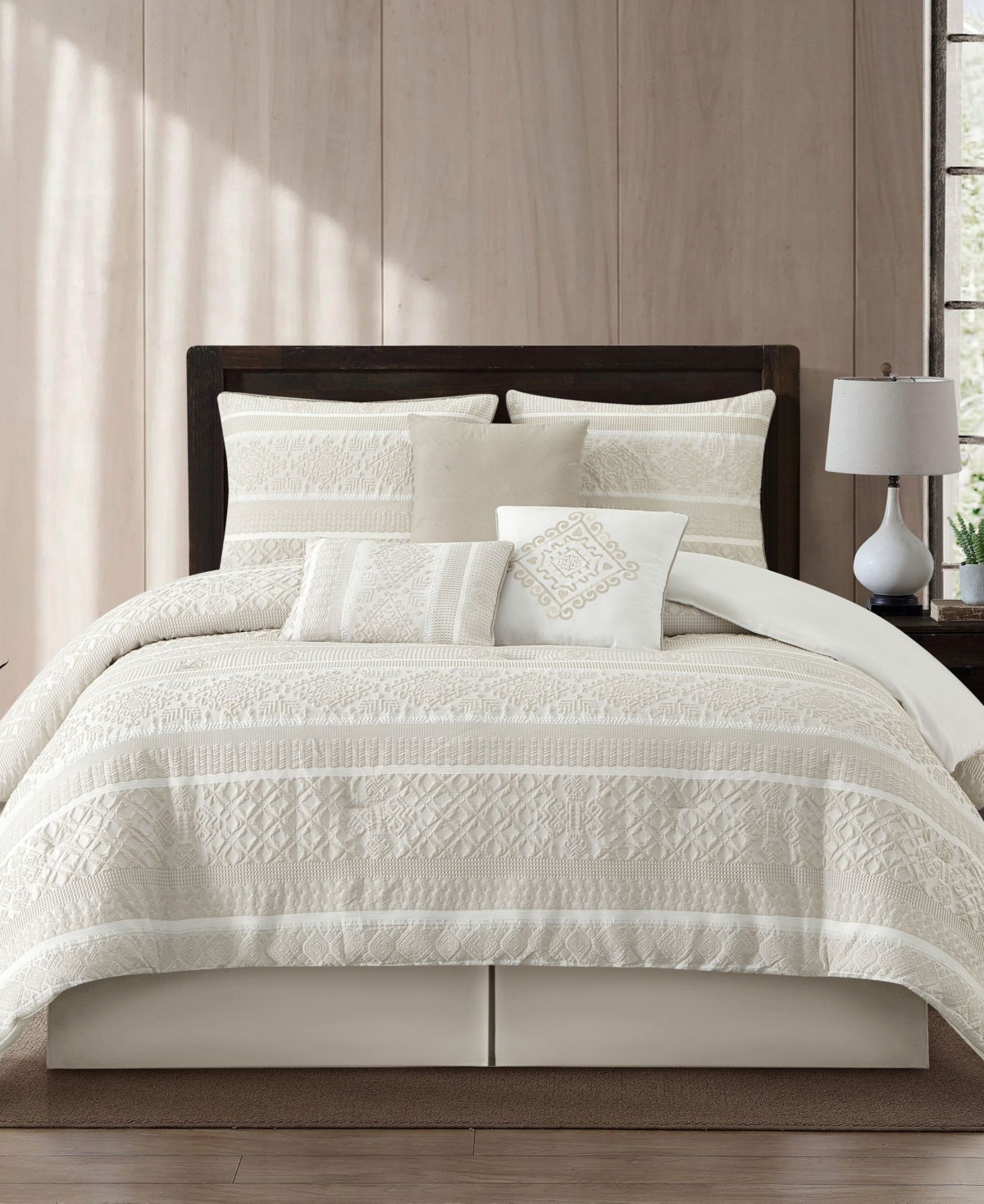 Click here for Stratford Park Illusa Floral 7-Pc. Comforter Set... prices