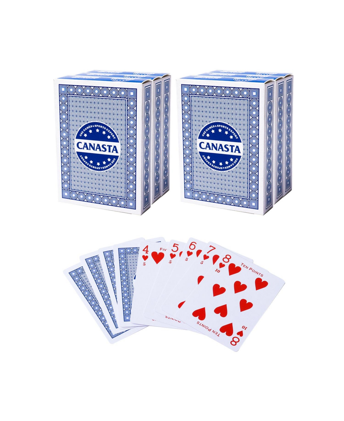 Click here for Gse Games & Sports Expert Gse 2-deck canasta cards... prices