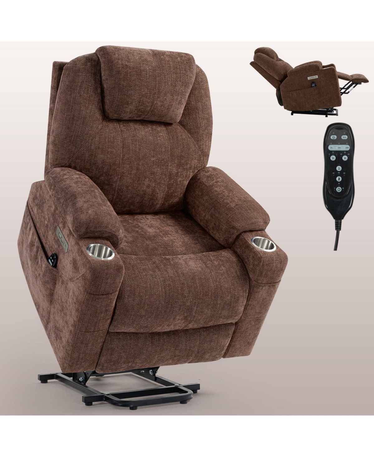 Click here for sumyeg Power Lift Recliner Chair with 8-Point Mass... prices