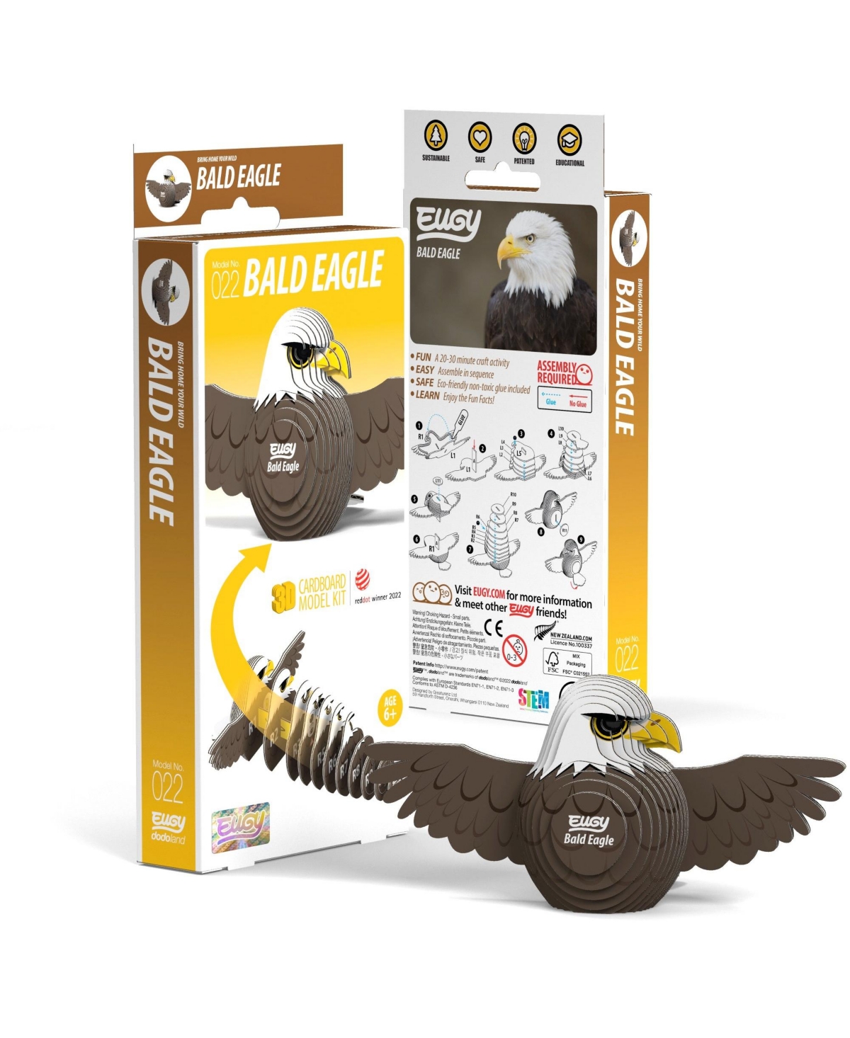 Click here for Eugy Bald Eagle 3D Puzzle prices