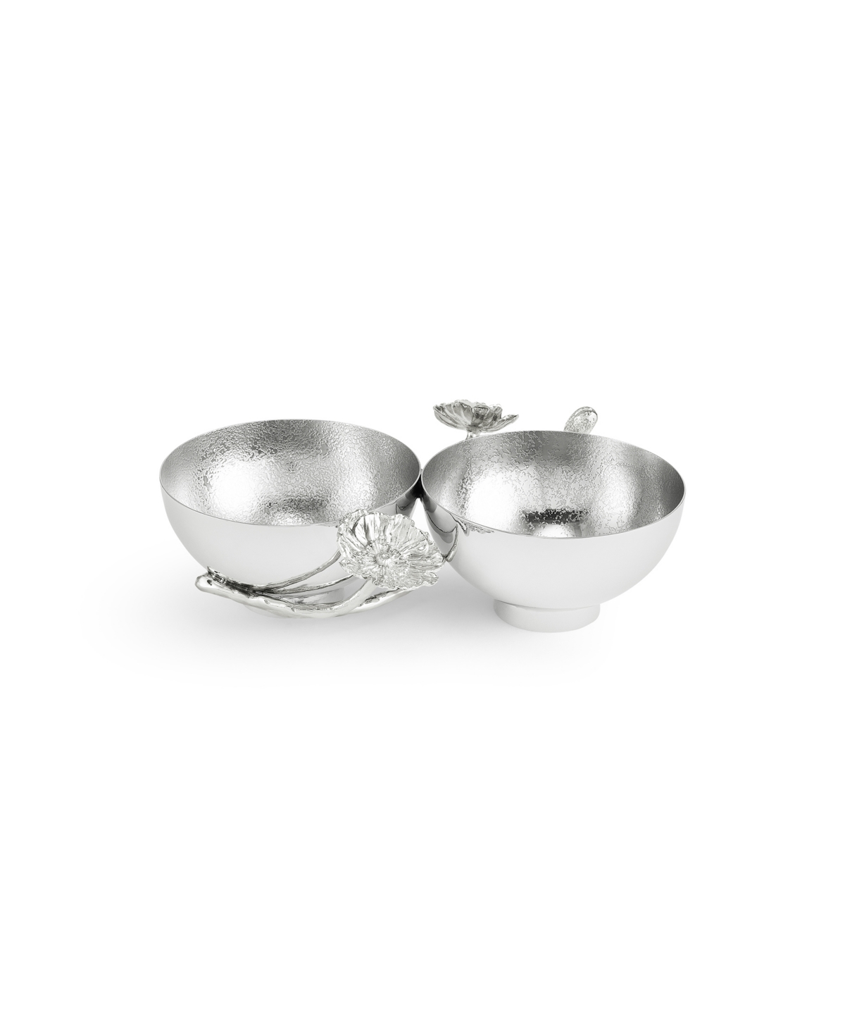 Click here for Michael Aram Poppy 6 Double Dish - Silver prices