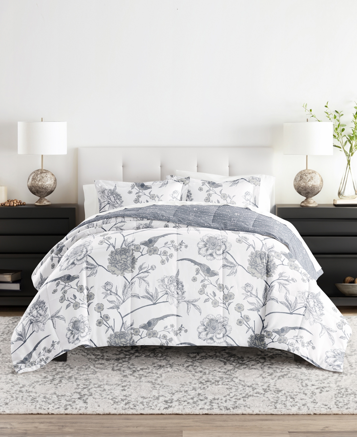 Click here for ienjoy Home Bedding Bundle Patterned 5-Piece Comfo... prices