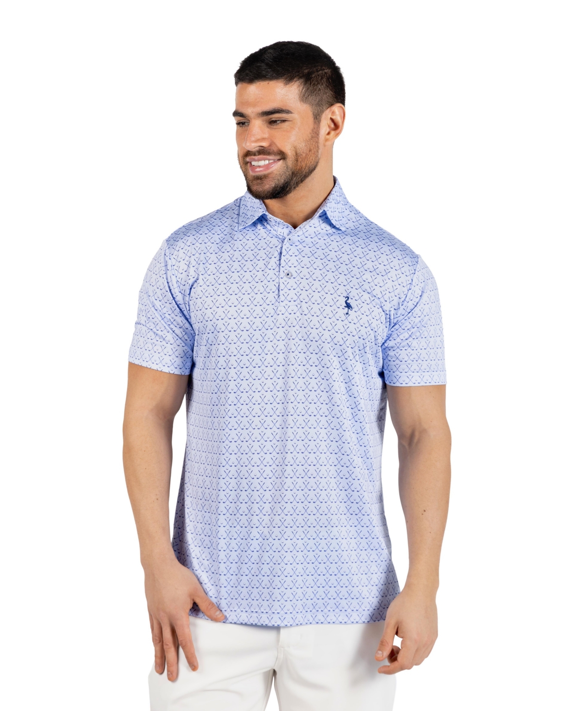 Click here for TailorByrd Mens Golf Clubs Printed Performance Pol... prices