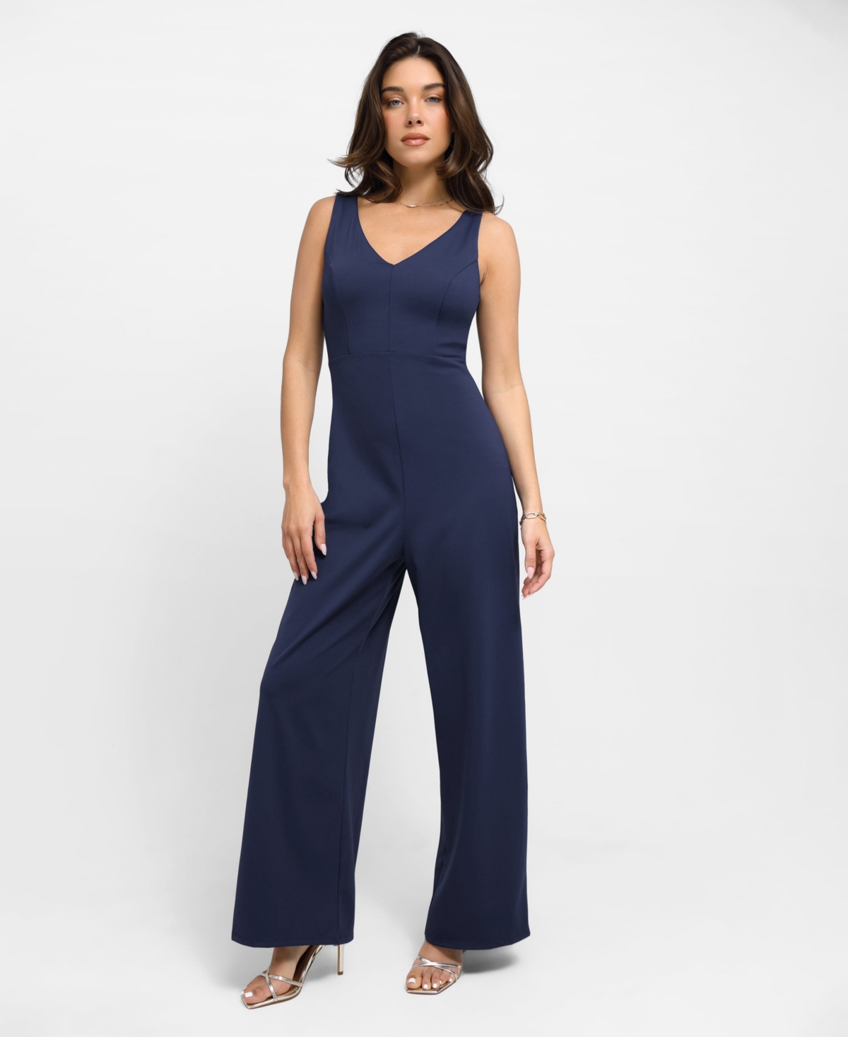 Click here for Popilush Womens Shapewear Slimming Wide-Leg Jumpsu... prices