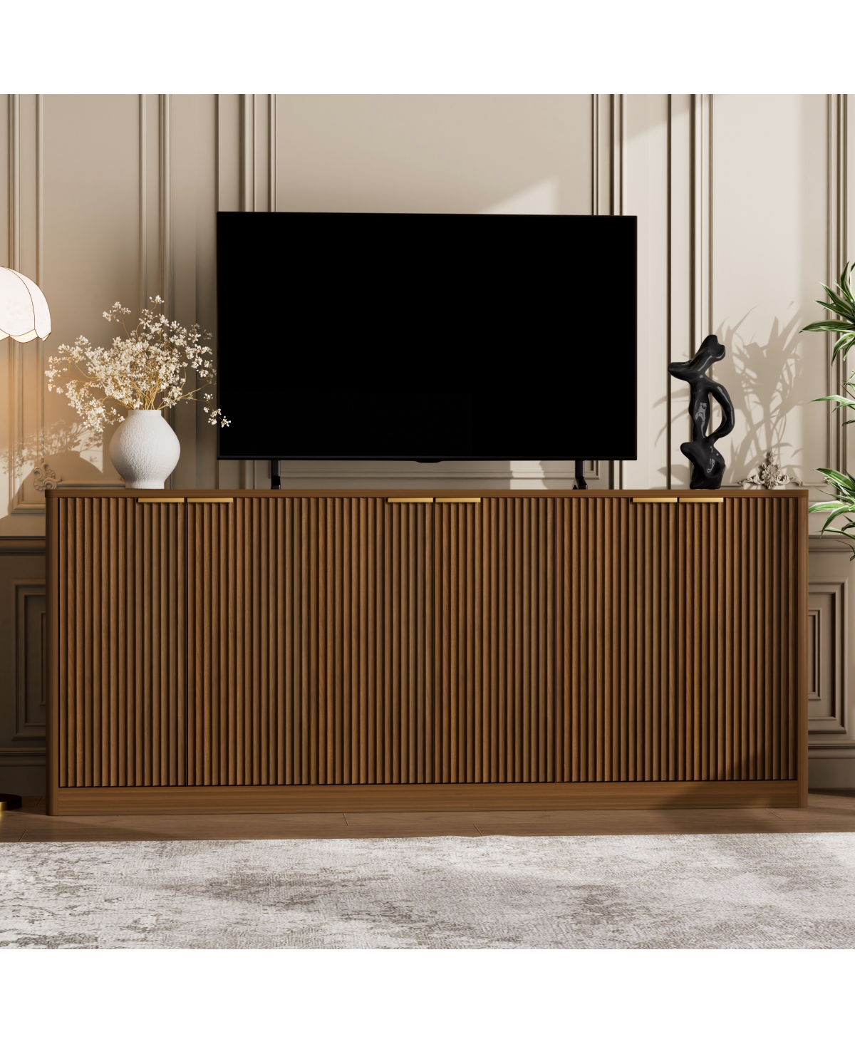 Click here for Streamdale Furniture 67-inch Modern Wavy Sideboard... prices