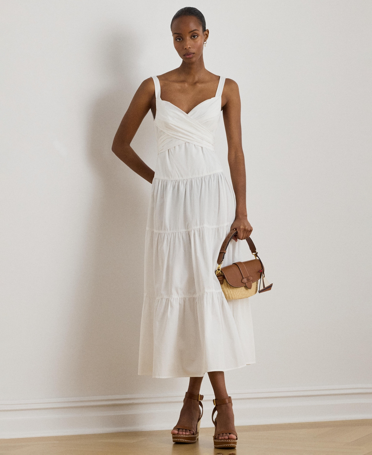 Click here for Lauren Ralph Lauren Womens Sweetheart Neck Sleevel... prices