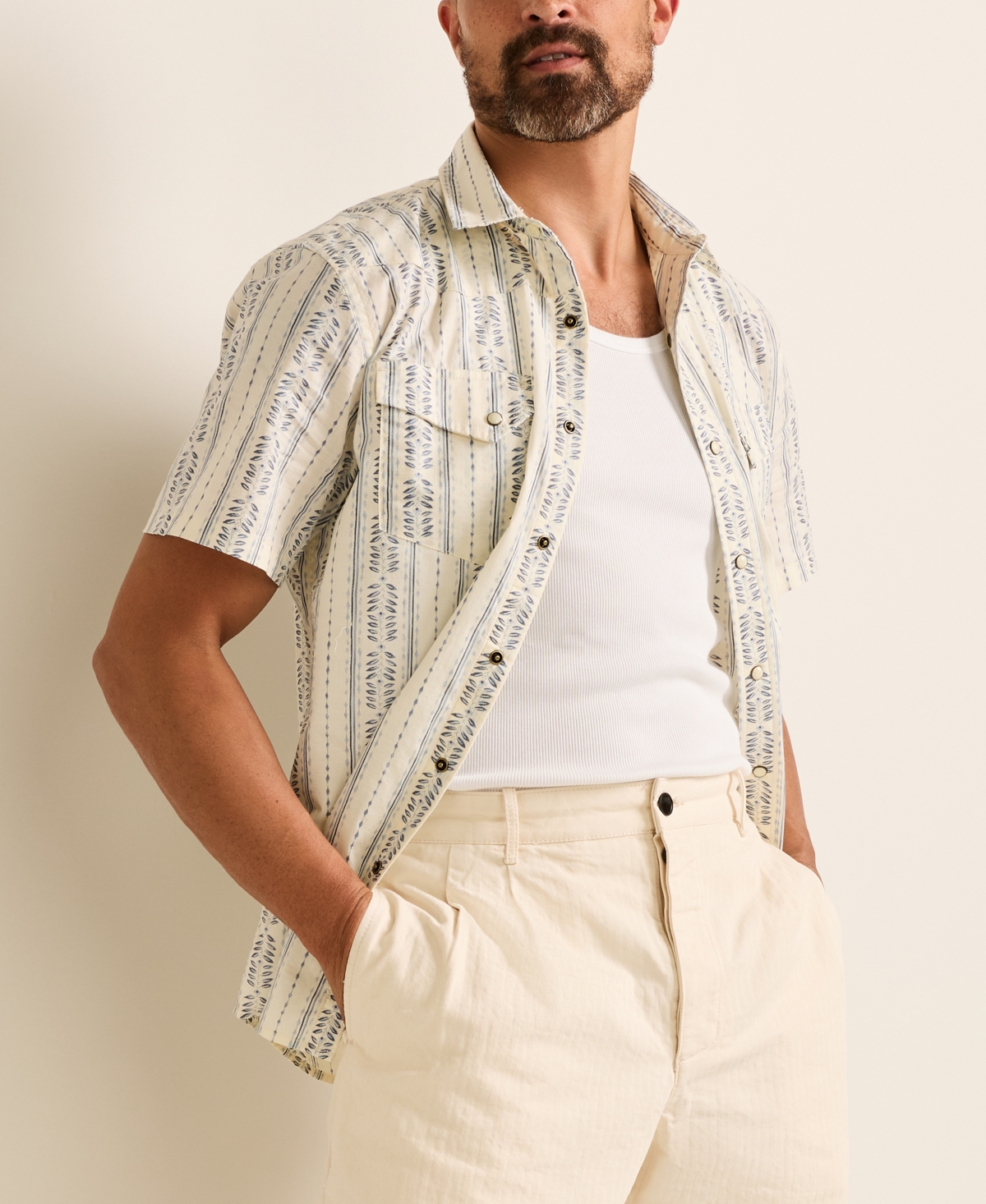 Click here for Pendleton Mens Printed Short-Sleeve Shirt - Laurel... prices