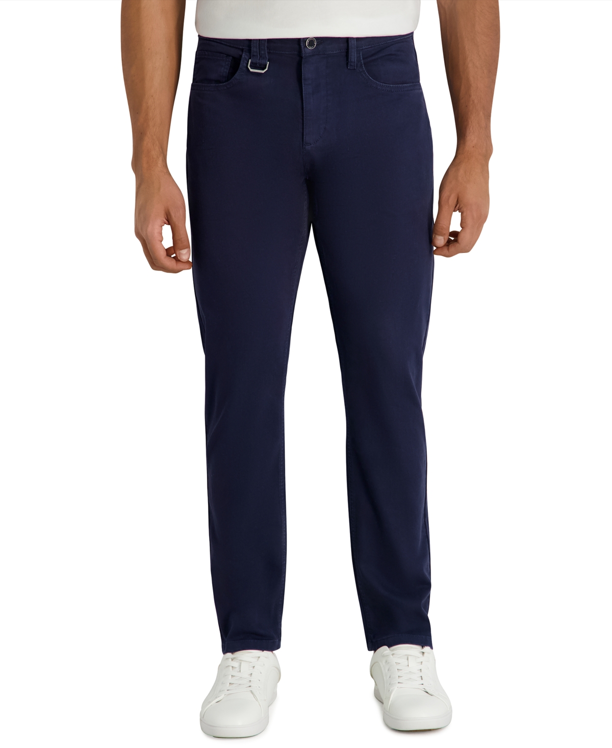 Click here for Karl Lagerfeld Paris Mens Tailored Fit Pants - Nav... prices