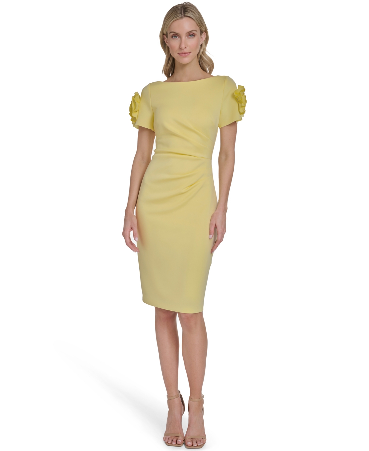 Click here for Jessica Howard Petite Short-Sleeve Boat Neck Dress... prices