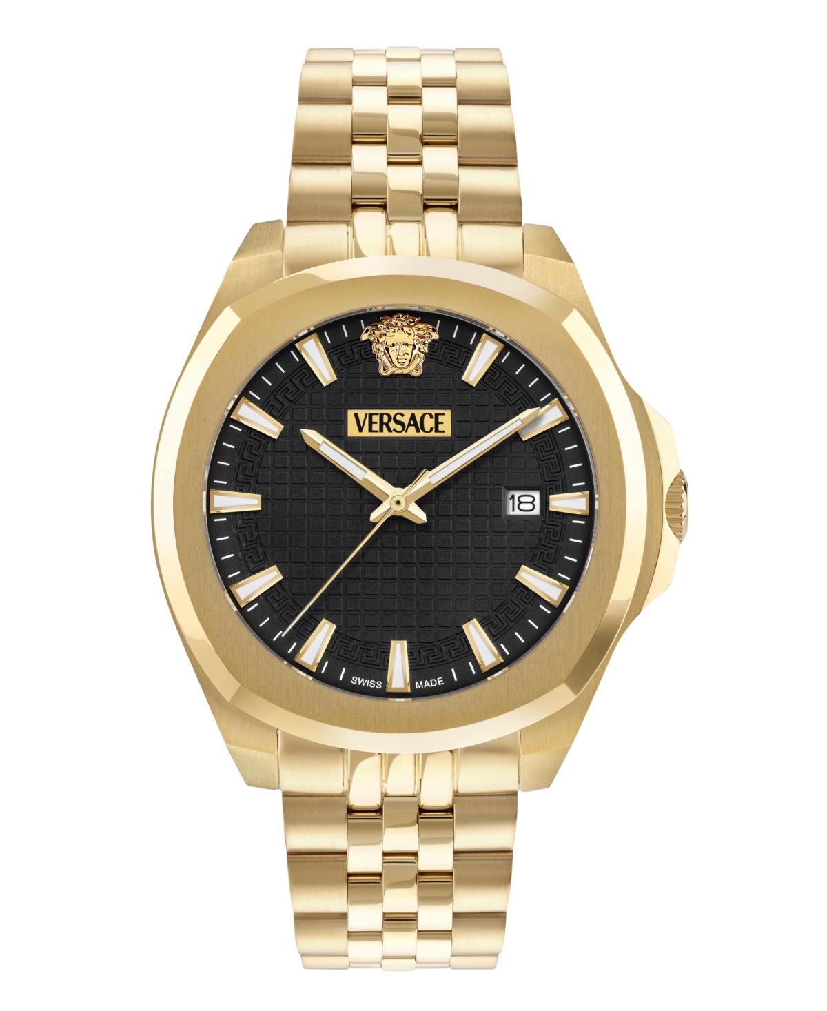 Click here for Versace Mens Luxury Ip Yellow Gold Stainless Steel... prices