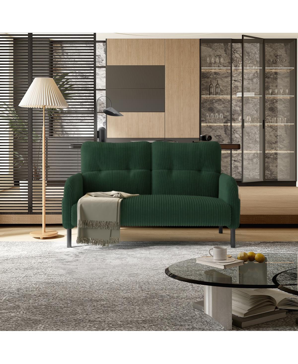 Click here for Streamdale Furniture corduroy double sofa for livi... prices