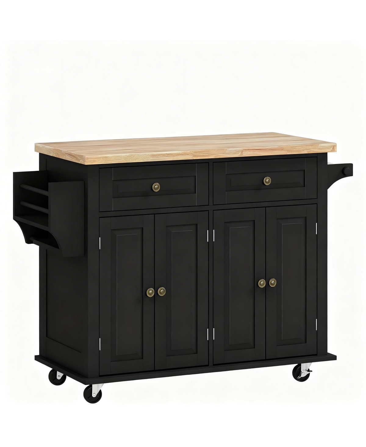 Click here for Yigii Adjustable Shelves Kitchen Cart with Drawers... prices