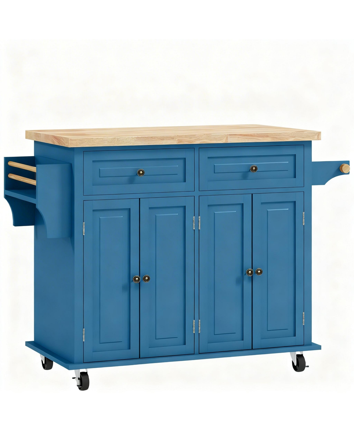 Click here for Yigii Adjustable Shelves Kitchen Cart with Drawers... prices