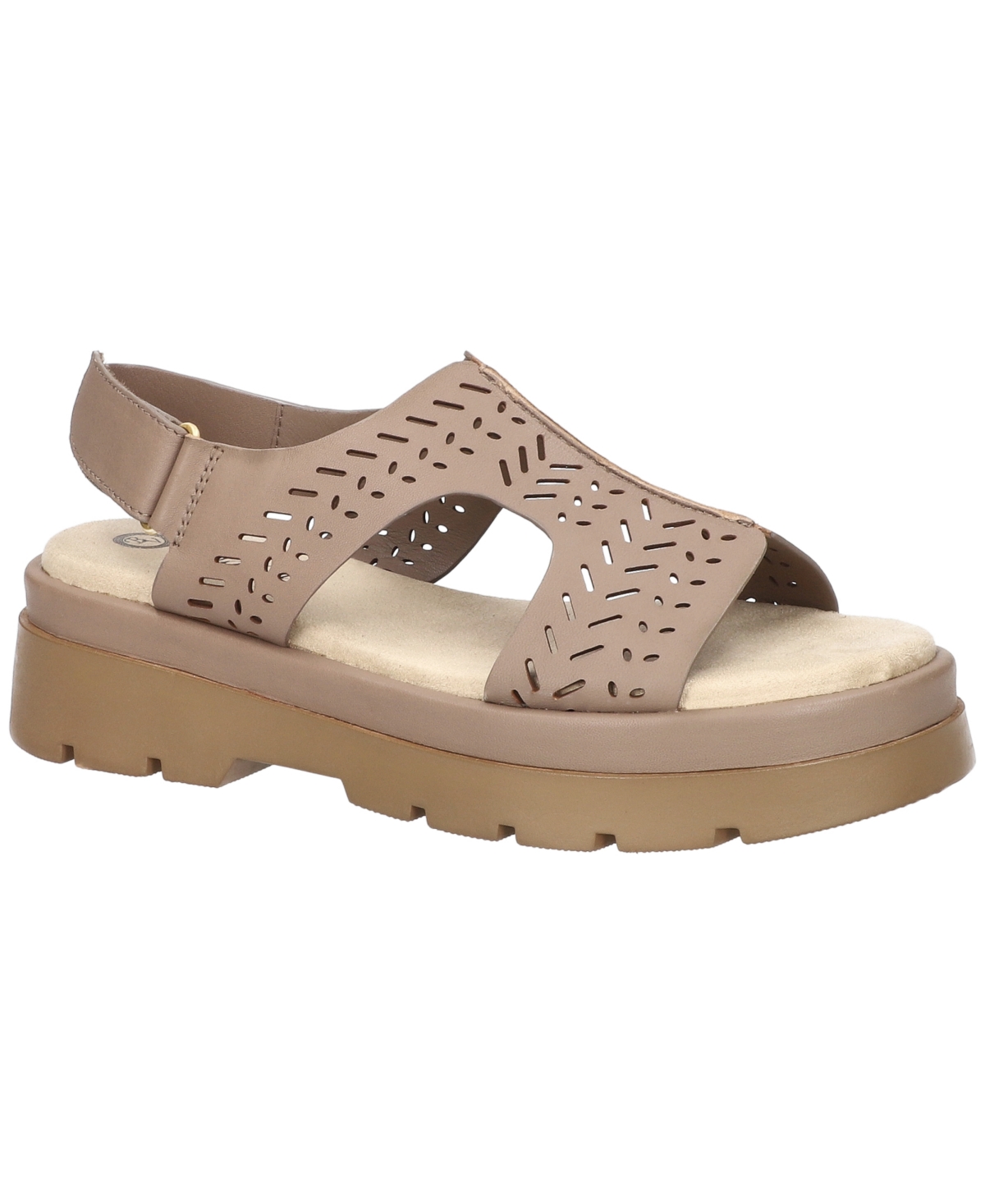 Click here for Bella Vita Womens Indigo Round Toe Sandals - Taupe... prices