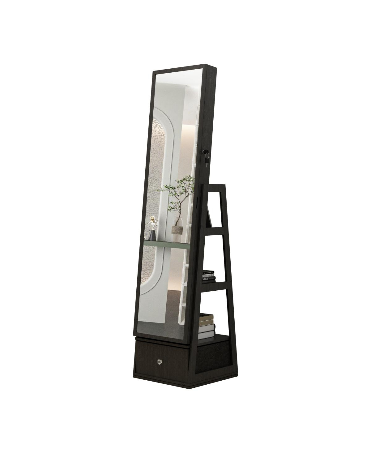 Click here for Streamdale 360° Swivel Jewelry Cabinet with F... prices