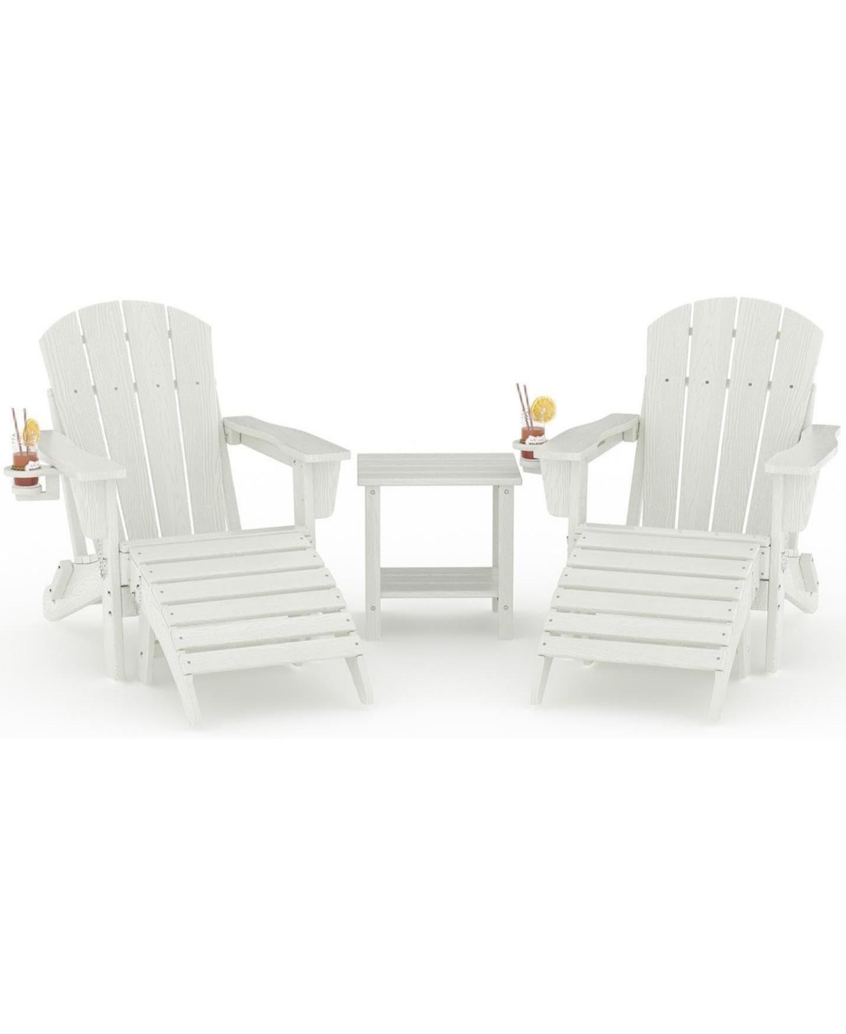 Click here for gaomon Folding Adirondack Chair Set of 5  Hdpe Out... prices