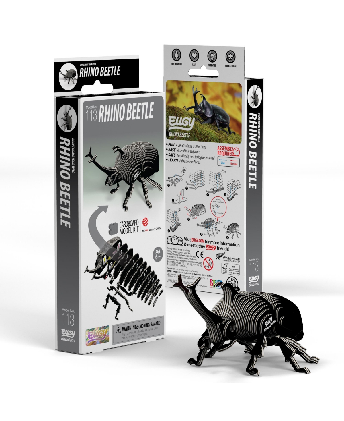 Click here for Eugy Rhino Beetle 3D Puzzle prices