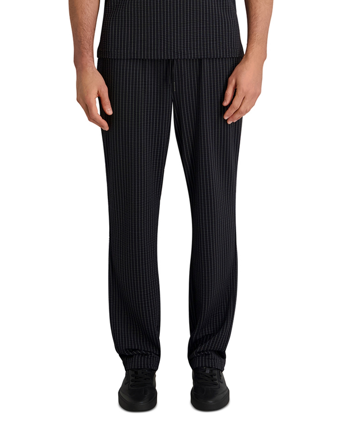 Click here for Karl Lagerfeld Paris Mens Performance Striped Pant... prices