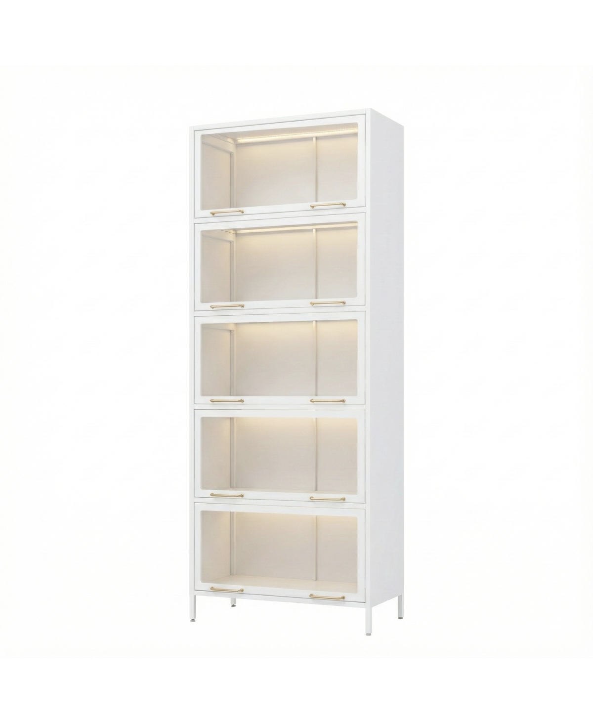 Click here for Streamdale Furniture Iron Display Cabinet with Gla... prices