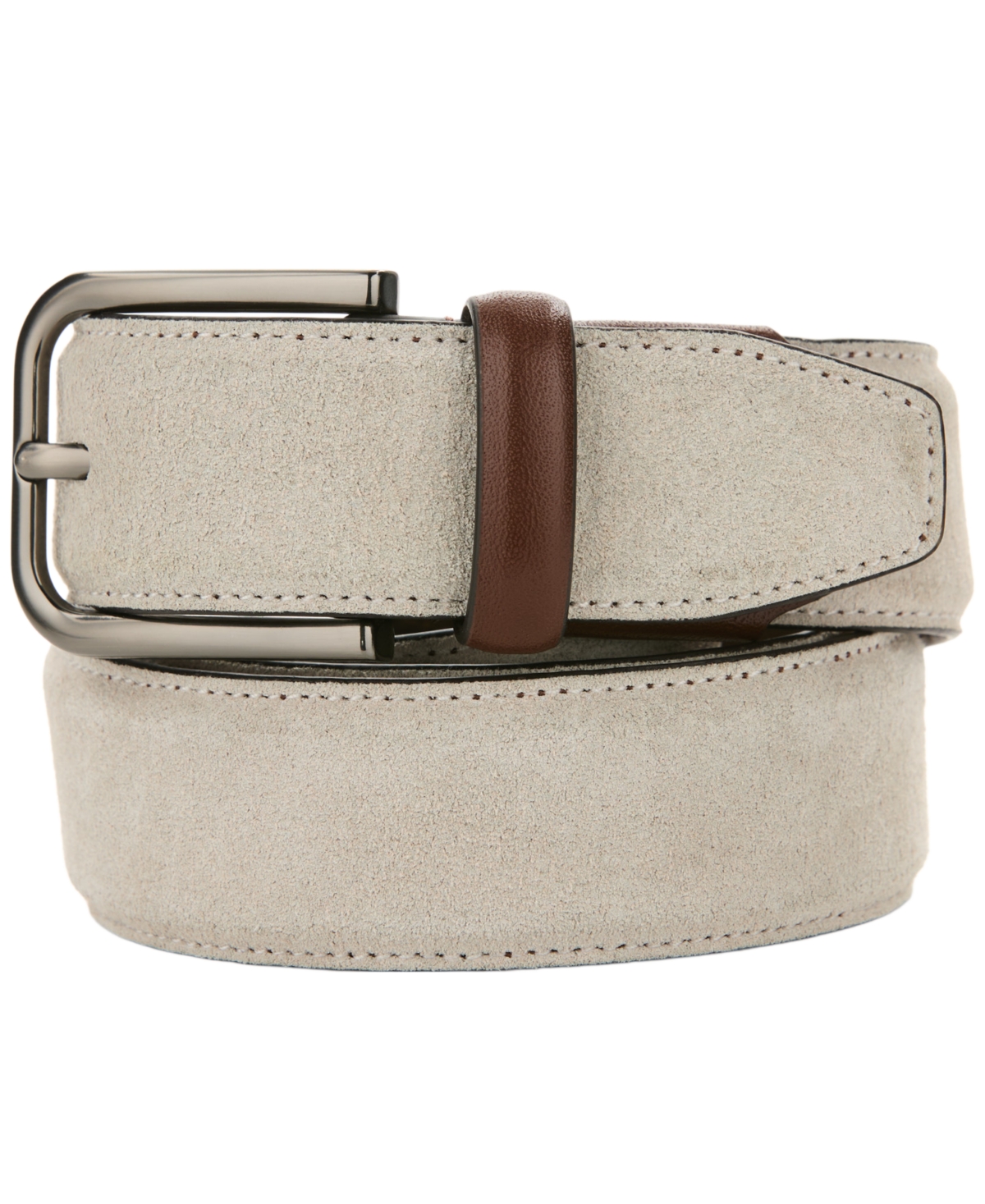 Click here for Perry Ellis Portfolio Mens Summer Suede Leather Be... prices