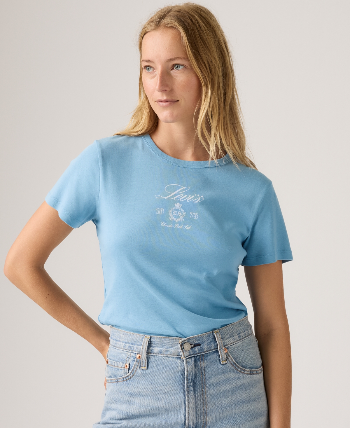 Click here for Levis Plus Size Crewneck Graphic T-Shirt - Plus Tw... prices