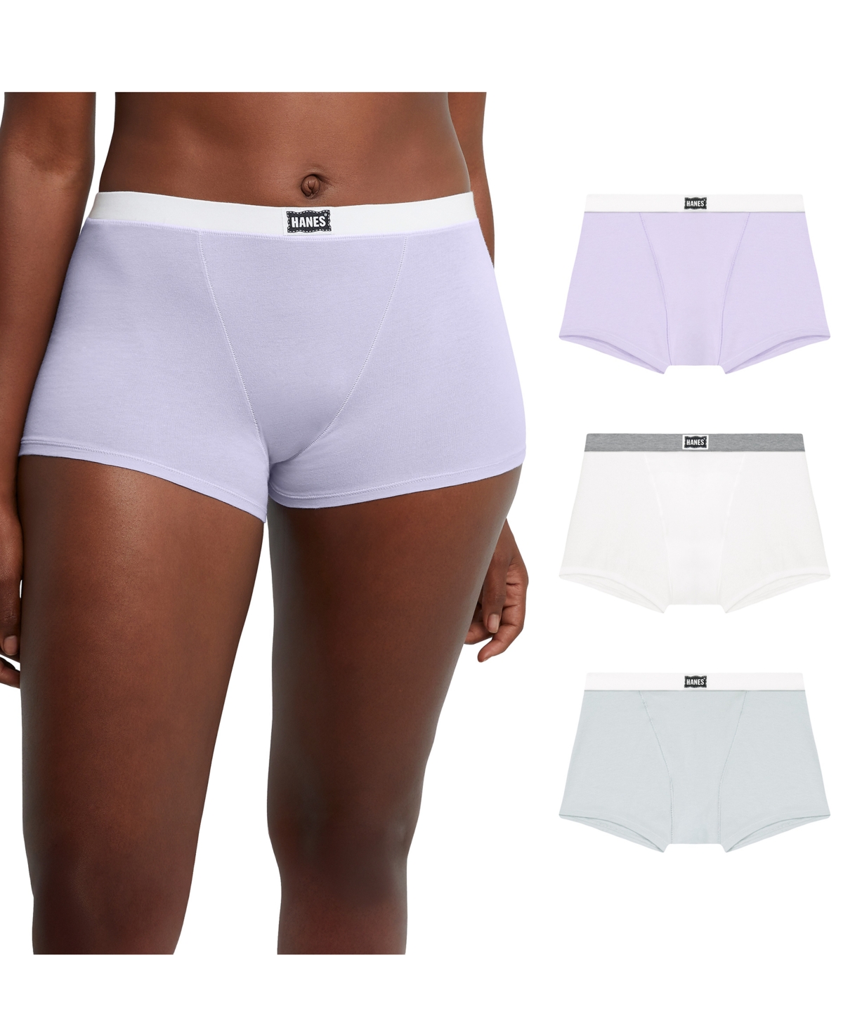 Click here for Hanes Womens 3-Pk. Originals Ultimate Boxer Brief... prices