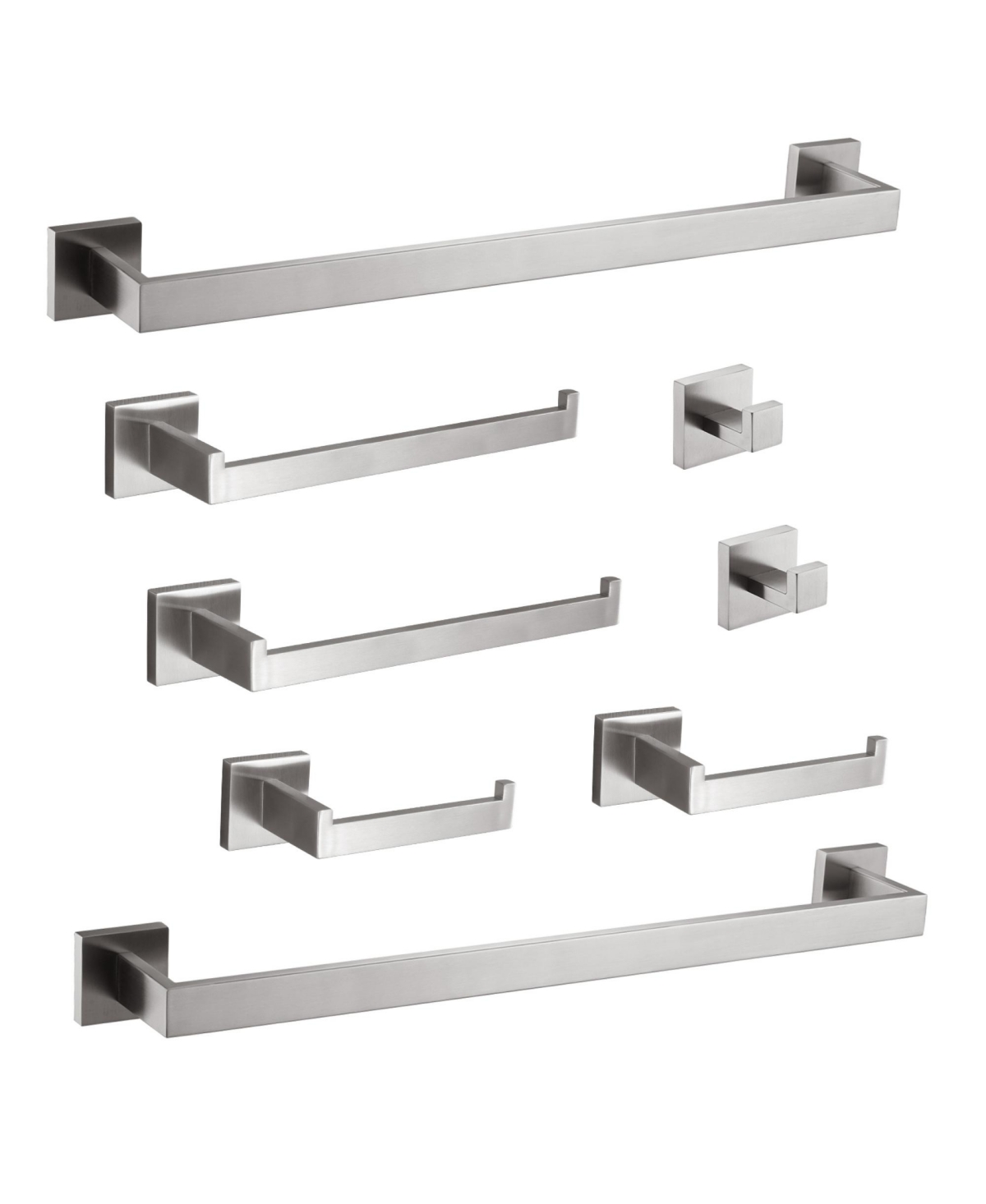 Click here for Rainsken 8 - Piece Bathroom Hardware Set  Stainles... prices