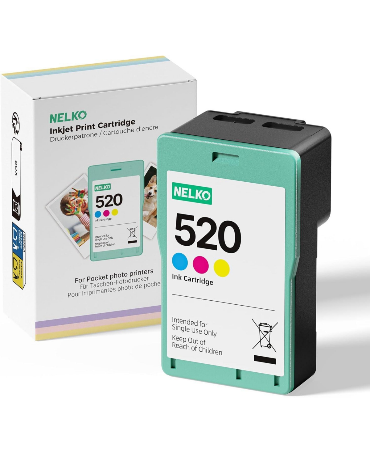 Click here for Nelko 520 Genuine Color Ink Cartridges  High-Yield... prices