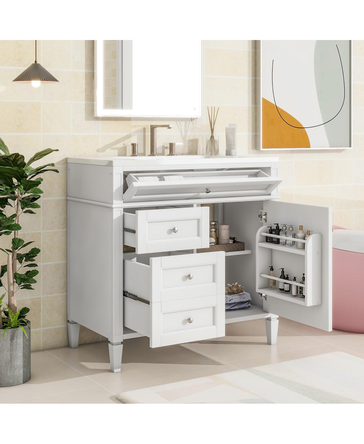 Click here for Sillysis 36" Bathroom Vanity with Resin Sink... prices