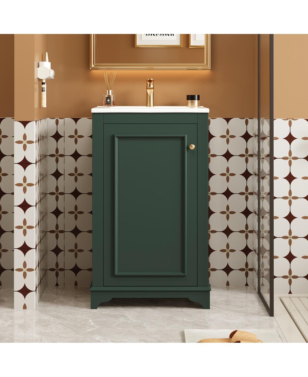 Click here for Sillysis 20" Bathroom Vanity with Ceramic Sin... prices