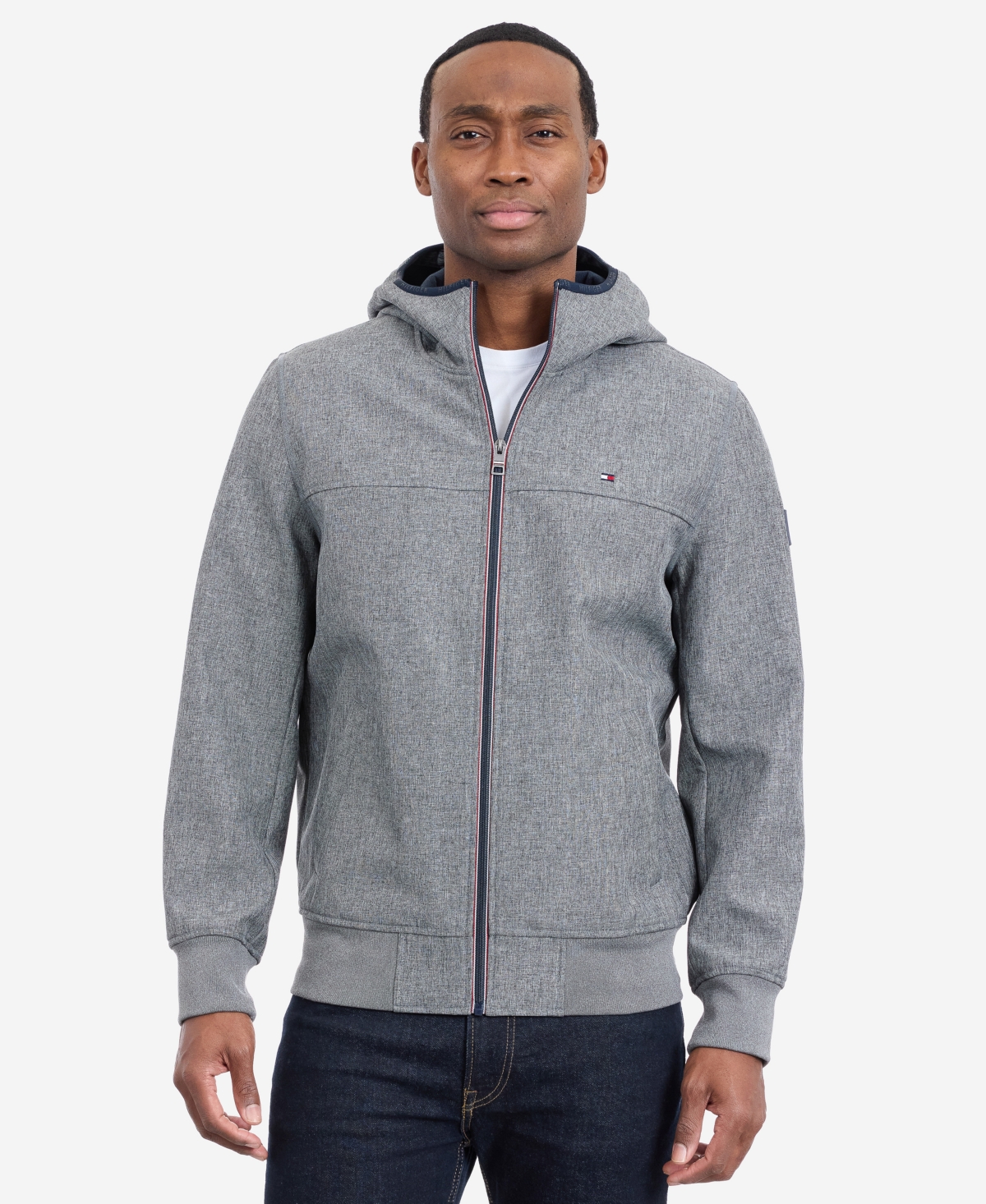 Click here for Tommy Hilfiger Mens Hooded Softshell Jacket - Heat... prices