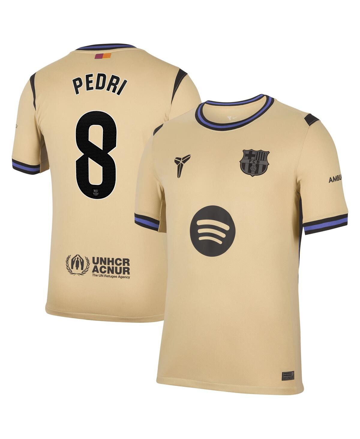 Click here for Nike Mens Pedri Gold Barcelona 2025/26 Away Stadiu... prices