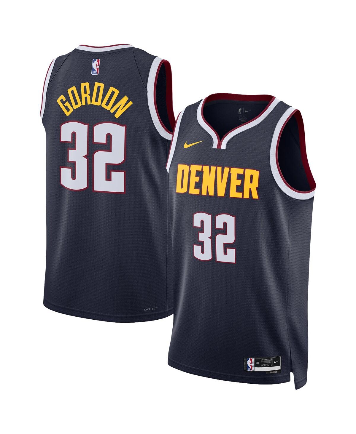 Click here for Nike Mens Womens Aaron Gordon Navy Denver Nuggets... prices