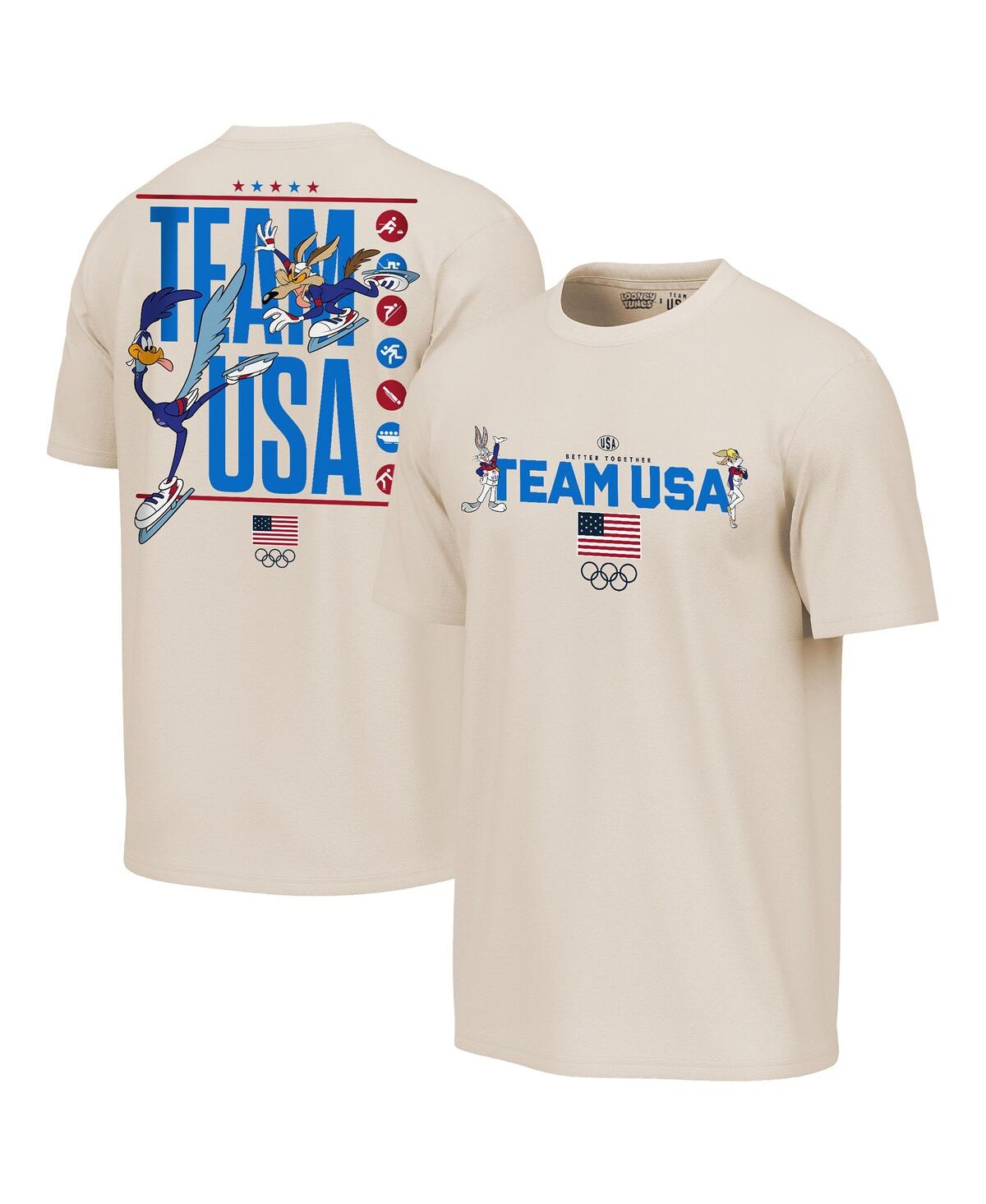 Click here for Outerstuff Mens Cream Team x Looney Tunes Chased T... prices