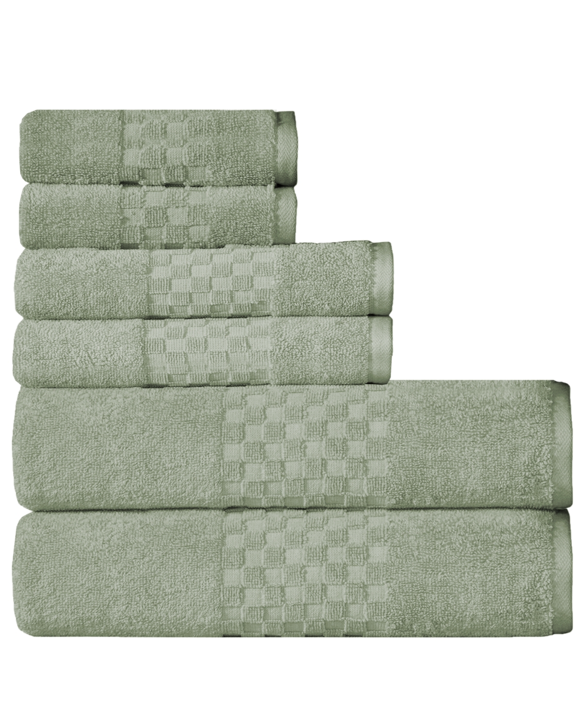 Click here for Feather & Stitch  Ny Luna 6-Pc. Bath Towel Set - S... prices