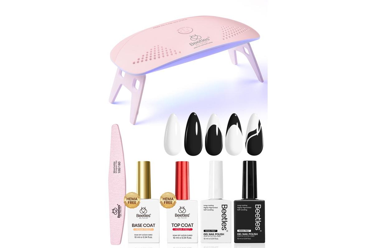 Click here for Beetles Gel Nail Polish Kit With Uv Light - Ethere... prices