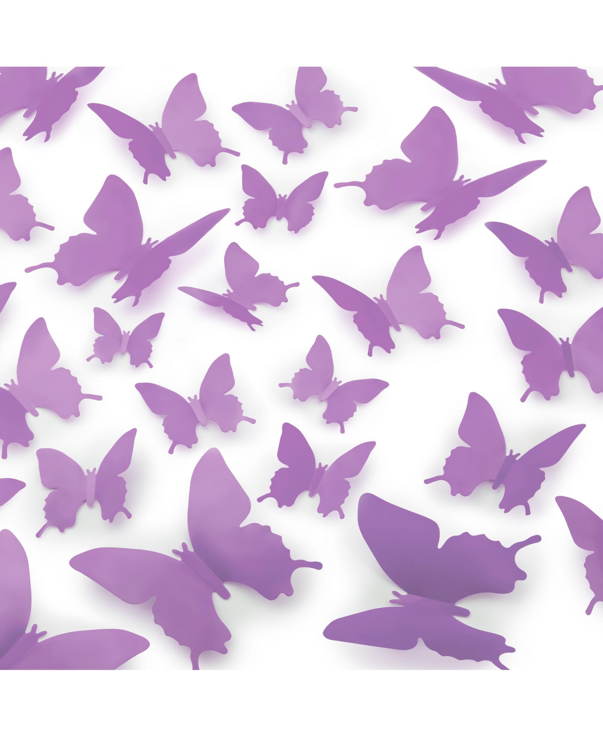 Click here for 3D Removable Butterfly Wall Decor with 3 Wing Desi... prices