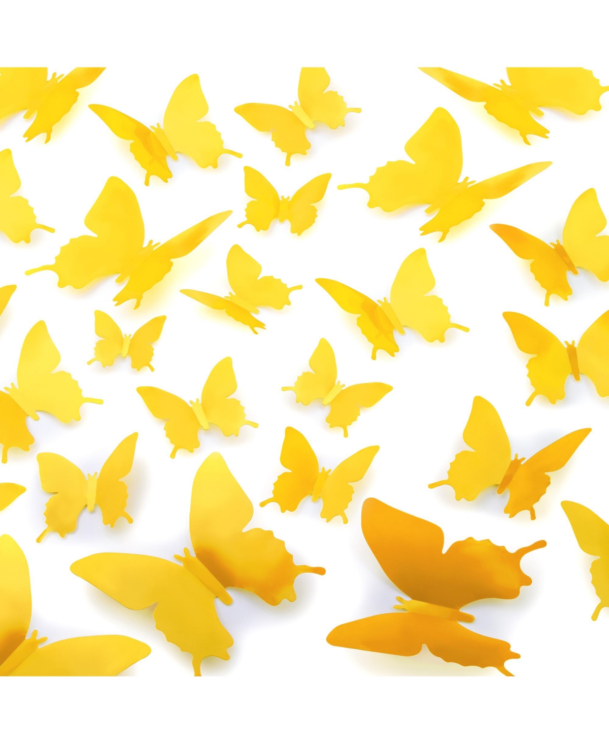 Click here for 3D Removable Butterfly Wall Decor with 3 Wing Desi... prices