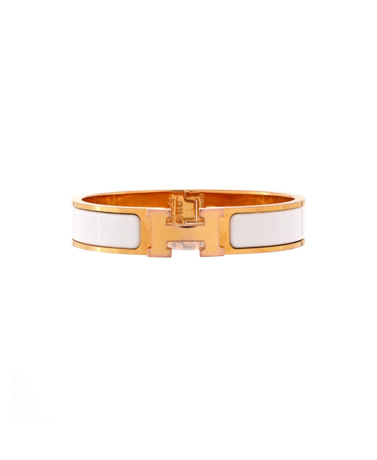 Click here for Pre-Owned HERMES Clic H Bracelet - Enamel prices