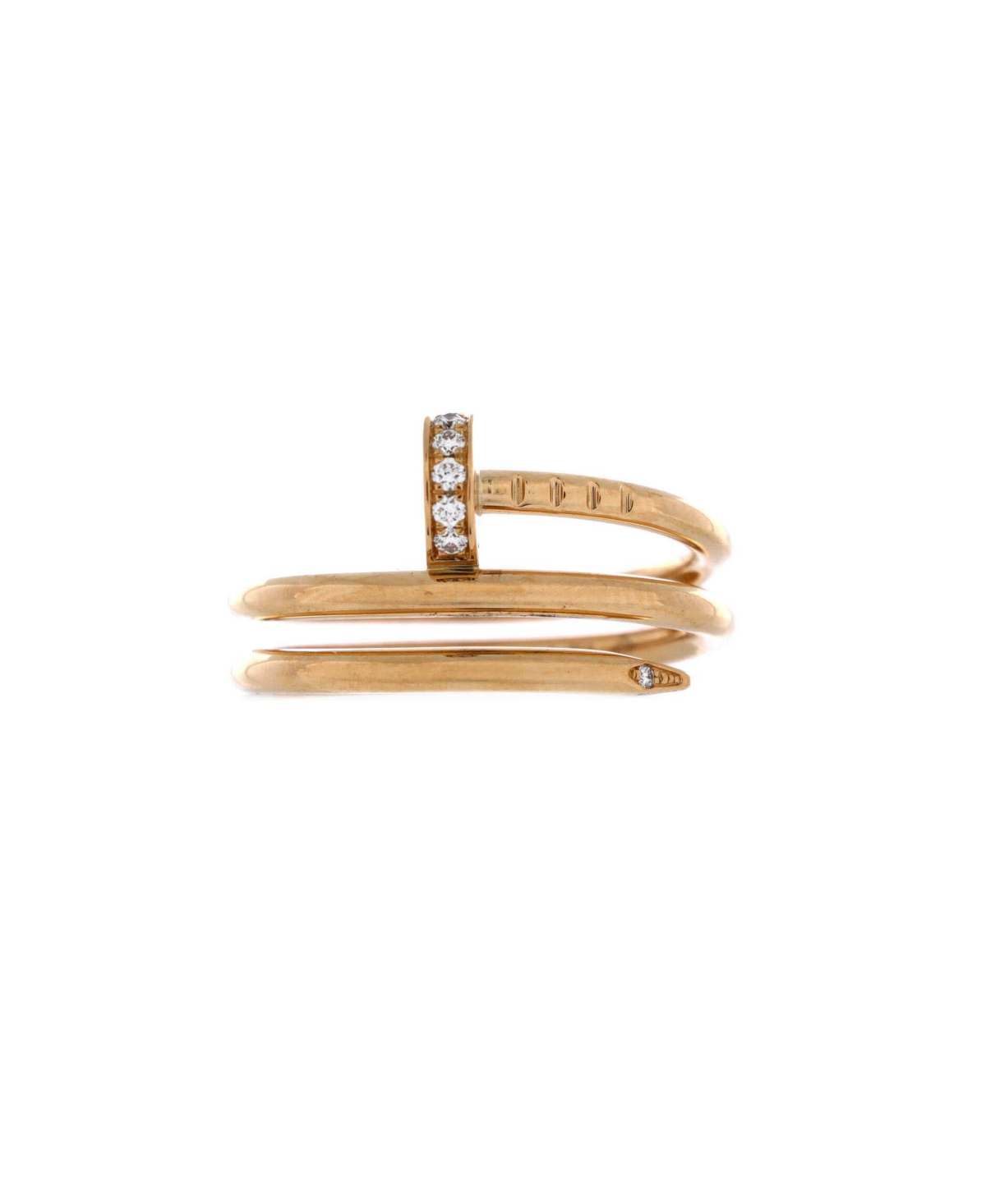 Click here for Pre-Owned Cartier Juste un Clou Double Ring - 18k... prices