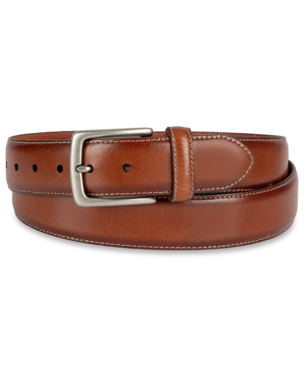Click here for Levis Mens Elevated Leather Belt - Tan prices