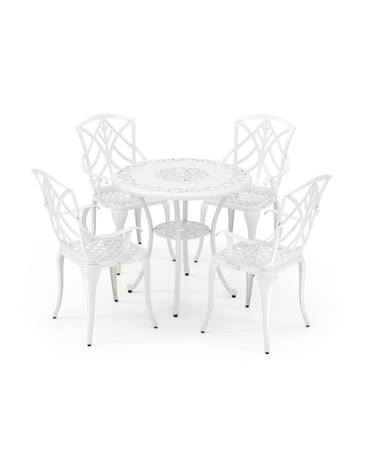 Click here for Clihome 31.5" Round Cast Aluminum Patio Table... prices