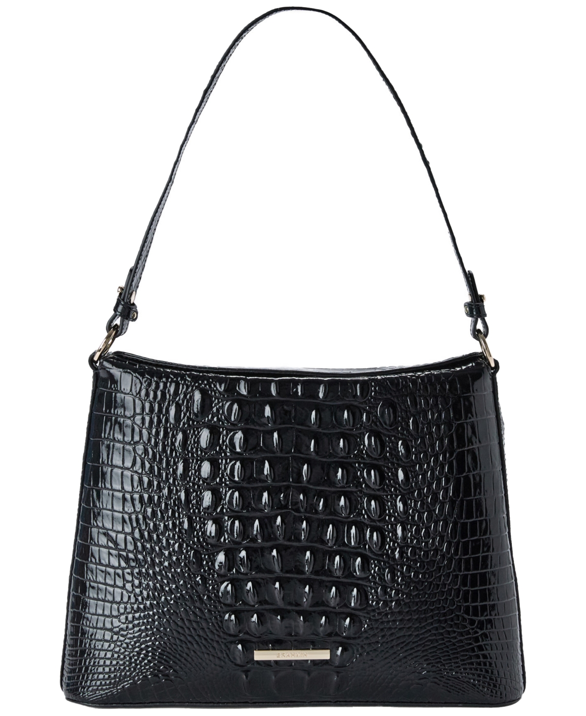 Click here for Brahmin Braelynn Melbourne Small Shoulder Bag - Bl... prices