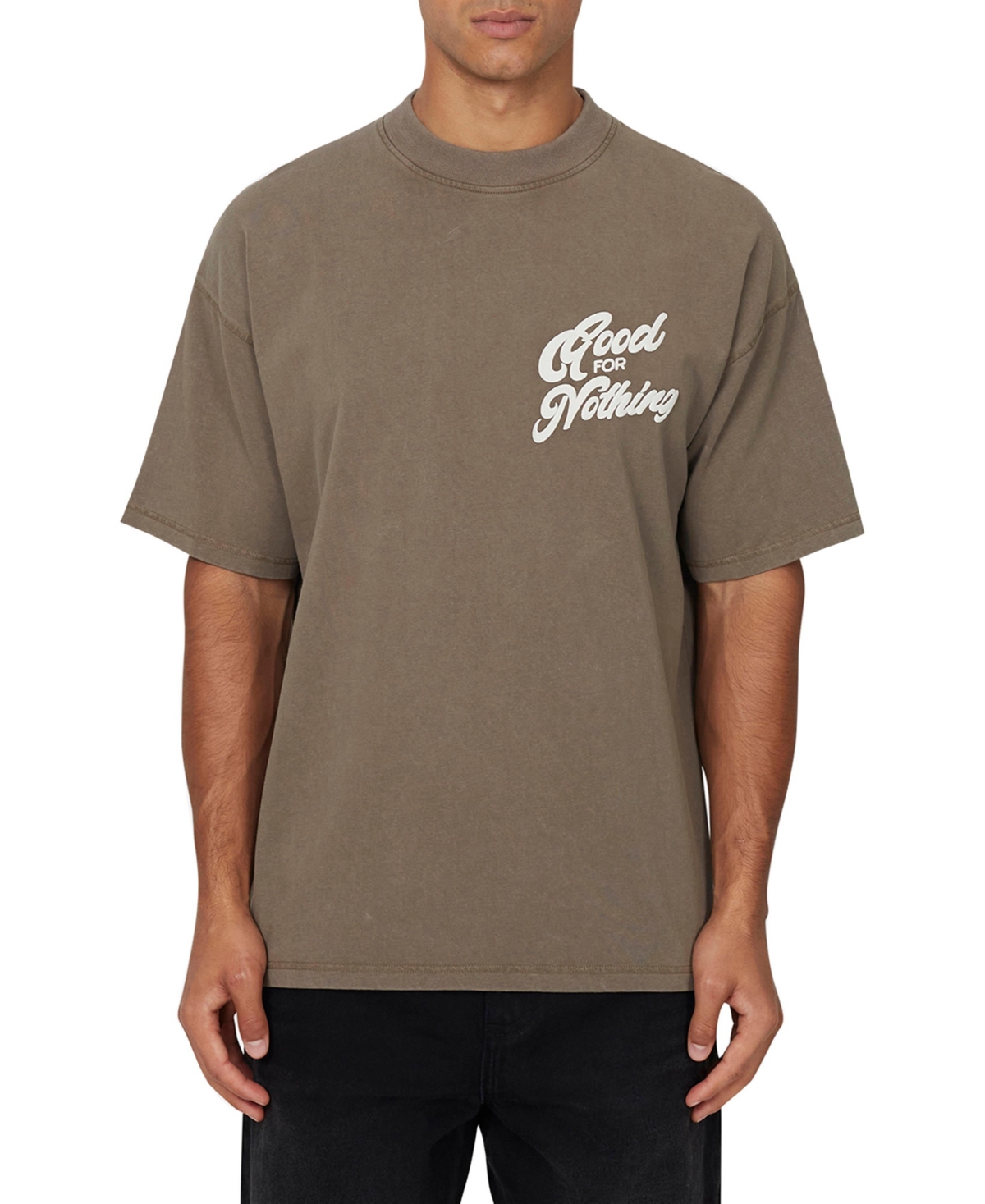 Click here for Good For Nothing Mens Funk Oversized T-shirt - Cam... prices