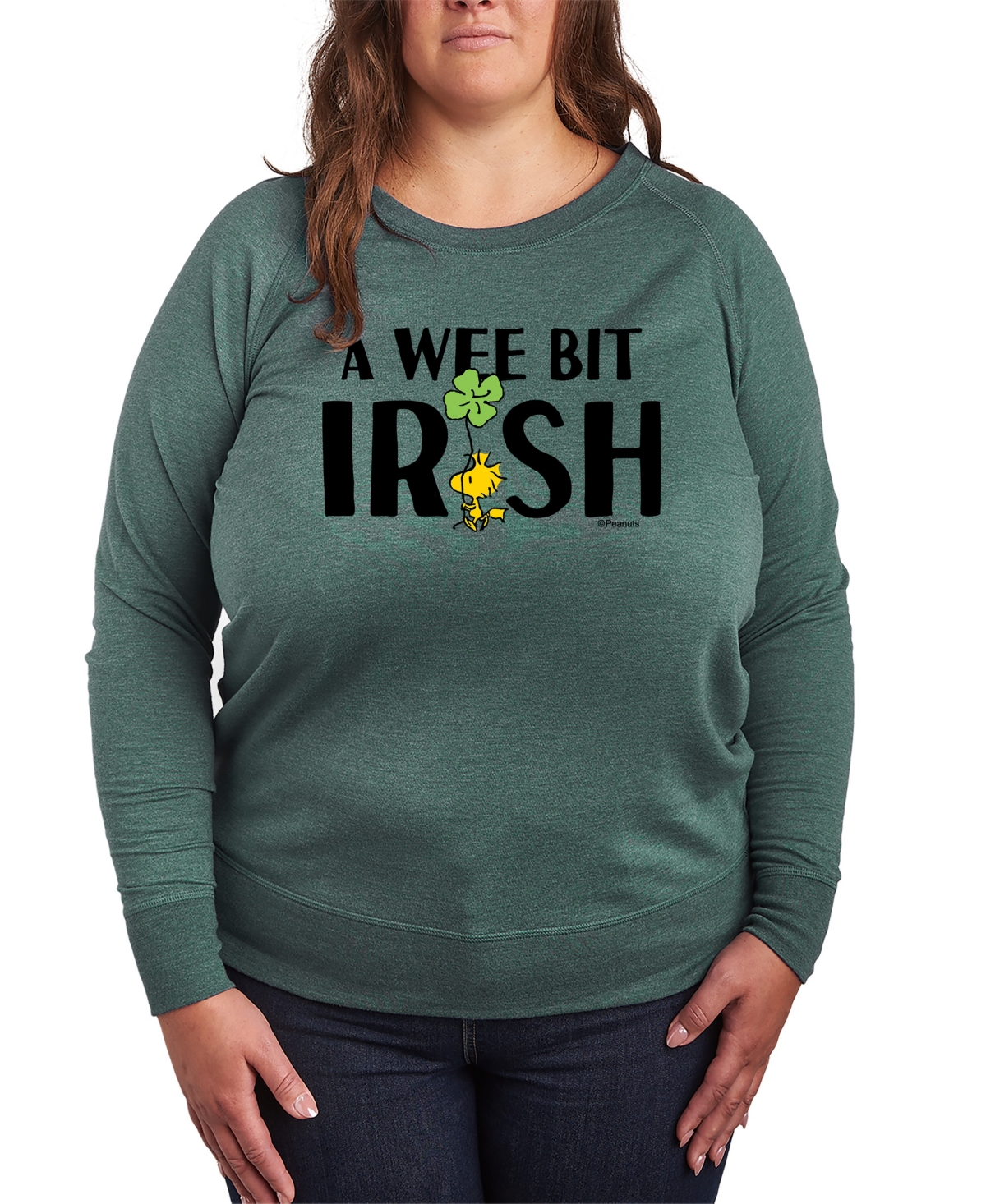 Click here for Hybrid Apparel Plus Size Peanuts A Wee Bit Irish W... prices
