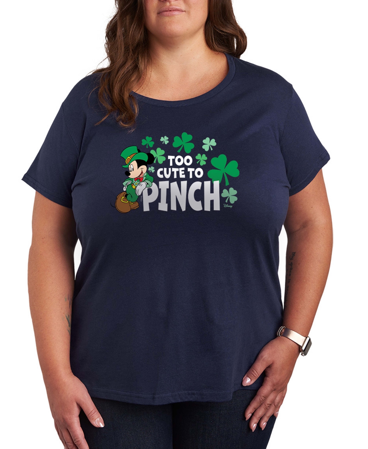 Click here for Hybrid Apparel Plus Size Disney St. Patricks Day T... prices
